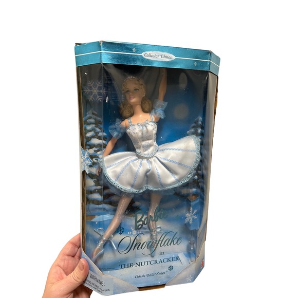 Mattel | Toys | Vintage Barbie As Snowflake In The Nutcracker Collector ...